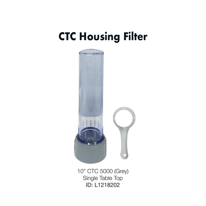 10" Countertop CTC 5000 Filter System (Grey) – Filter Man Supply